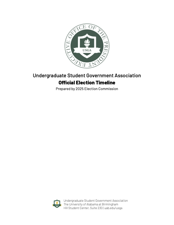 Elections - Undergraduate Student Government Association